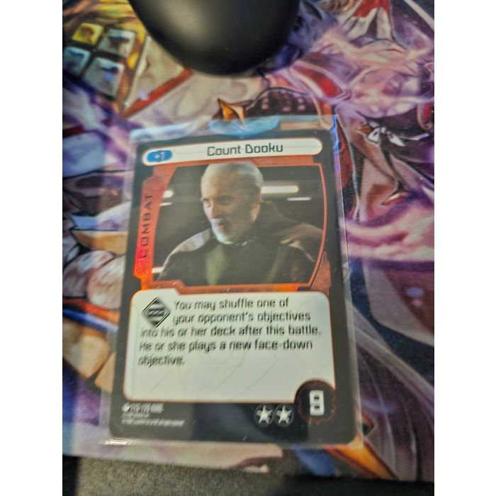 Count Dooku 113 Foil Star Wars Pocket Model Tcg Rare On Ebid United States 221022703