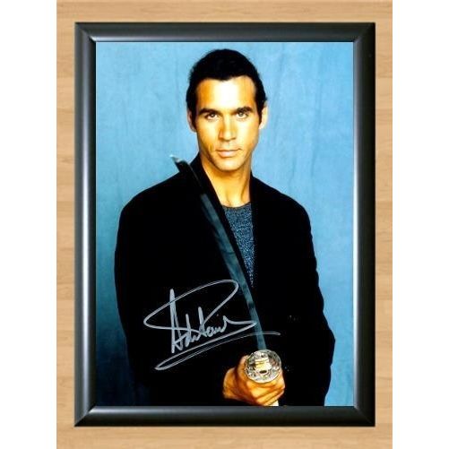 Highlander Adrian Paul Signed Autographed Photo Poster Print Memorabilia A4 Size On Ebid United