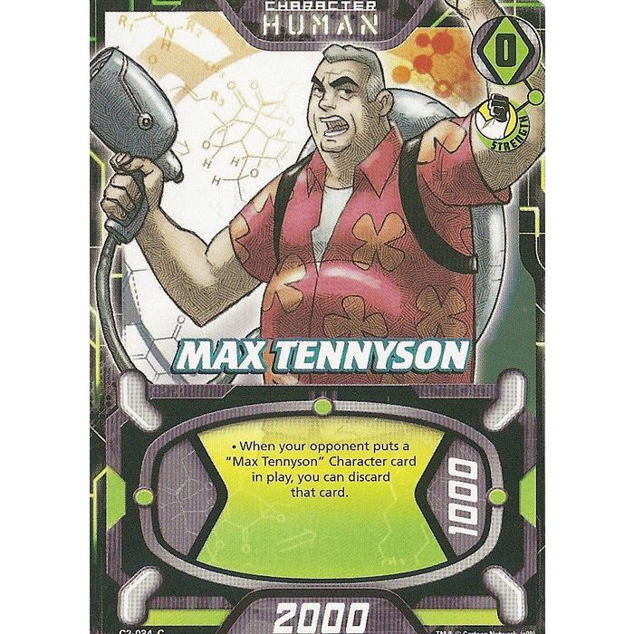 Bandai - Ben 10 Series 2 Cards, C2-034 C (Character-Human: Max Tennyson ... Bandai - Ben 10 Series 2 Cards, C2-034 C (Character-Human: Max Tennyson ...