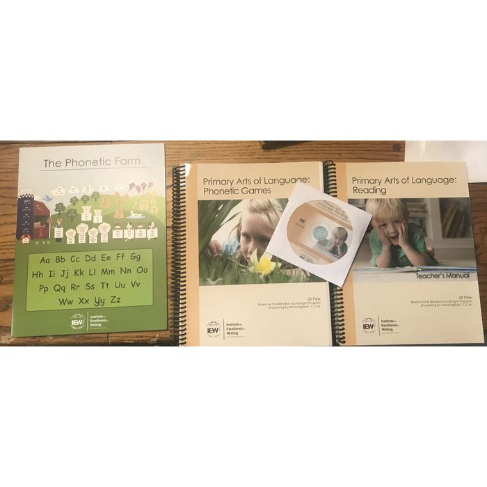 NEW IEW Homeschool Primary Arts of Language Reading & Phonetic Games ...