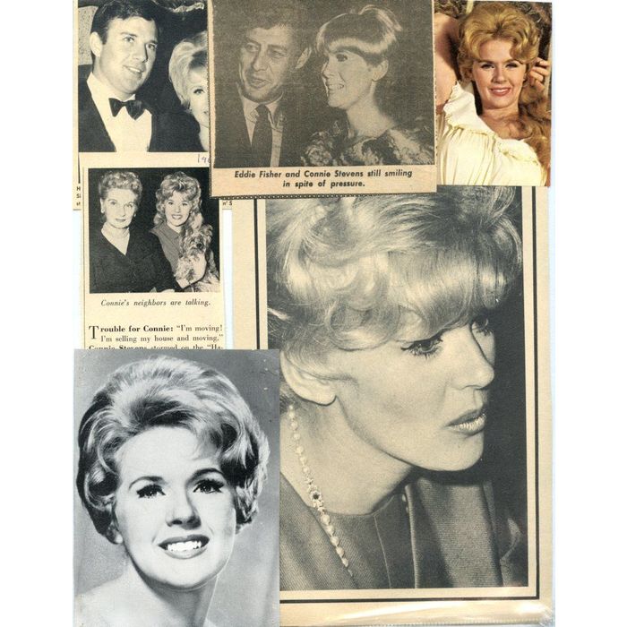 Connie Stevens Original Clipping Magazine Photo Lot N6050 On Ebid
