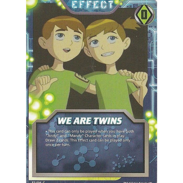 Bandai - Ben 10 Series 2 Cards, E2-004 C (Effect: We Are Twins) on eBid ... Bandai - Ben 10 Series 2 Cards, E2-004 C (Effect: We Are Twins) on eBid ...