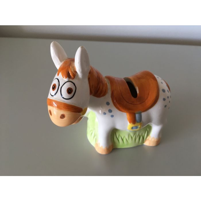 Horse piggy bank store