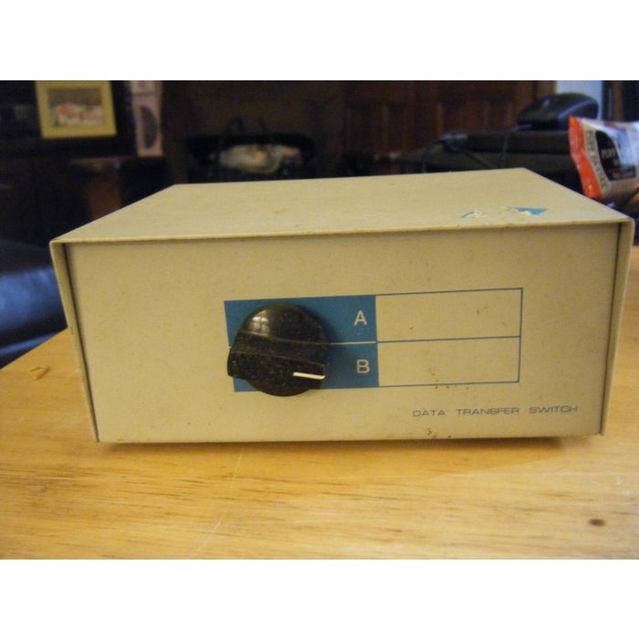 Vintage A/B Input/Output Data Transfer Switch on eBid United States ... Vintage A/B Input/Output Data Transfer Switch on eBid United States ...