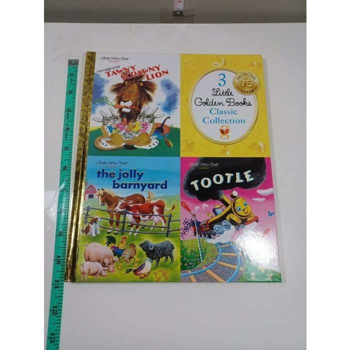3 little golden books classic collection, tawny scrawny, tootle, jolly ...