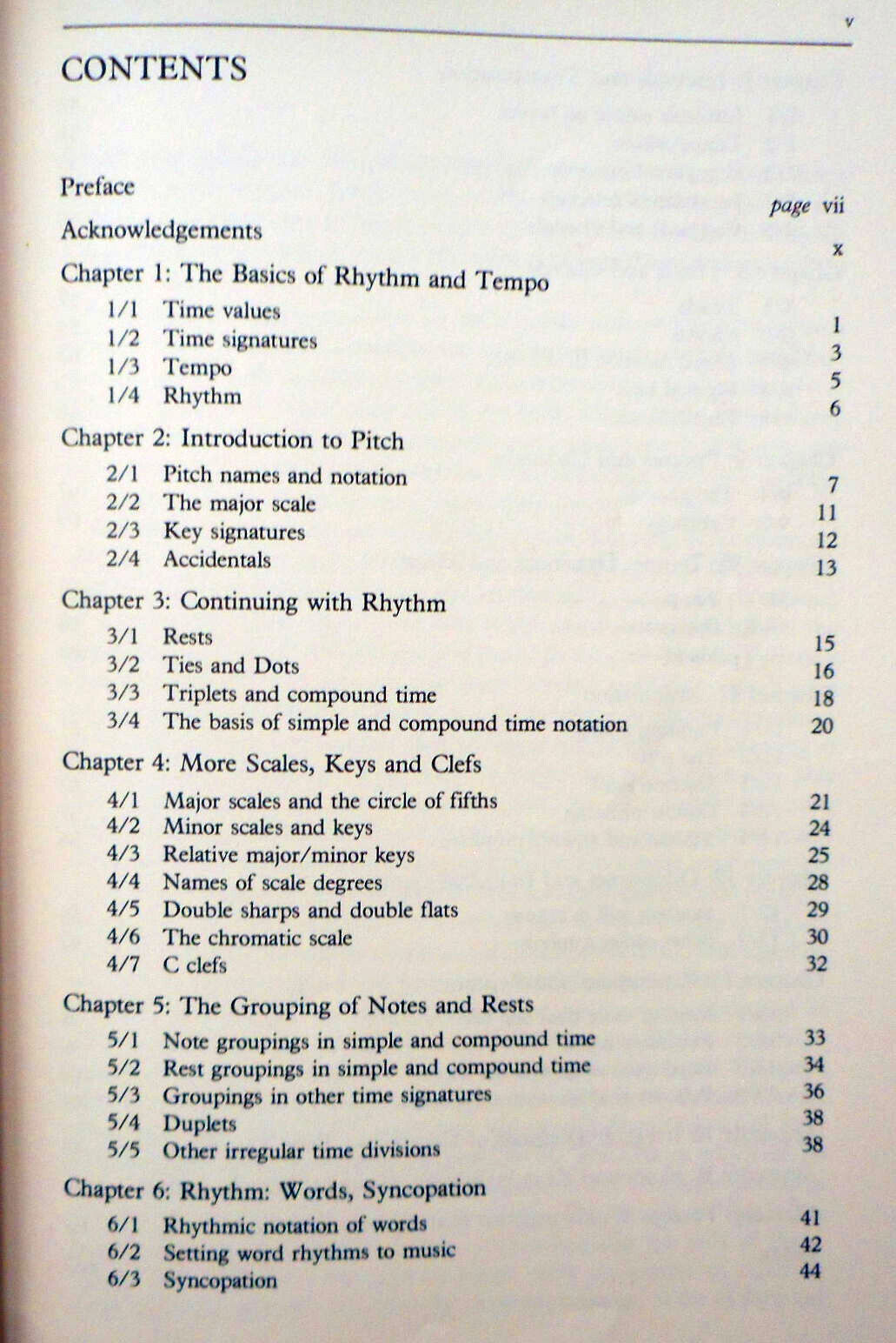 The Ab Guide To Music Theory Part 1 Eric Taylor 103pgs Appendix 1993 9781854724465 On