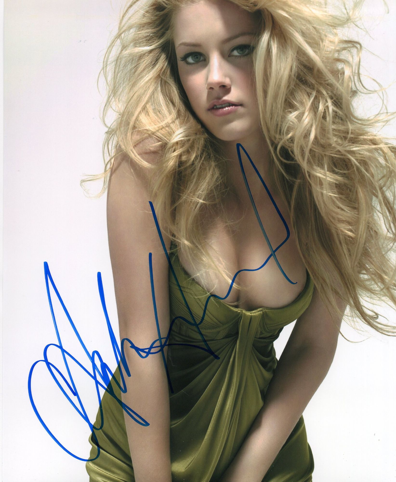 Autographed Amber Heard 8 X 10 Photo Signed Sexy On Ebid United States 215918312