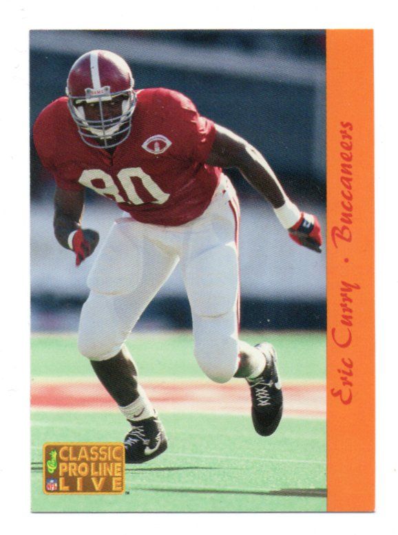 NFL 1993 Pro Line Live- 273 Eric Curry RC / Tampa Bay Buccaneers on ... NFL 1993 Pro Line Live- 273 Eric Curry RC / Tampa Bay Buccaneers on ...