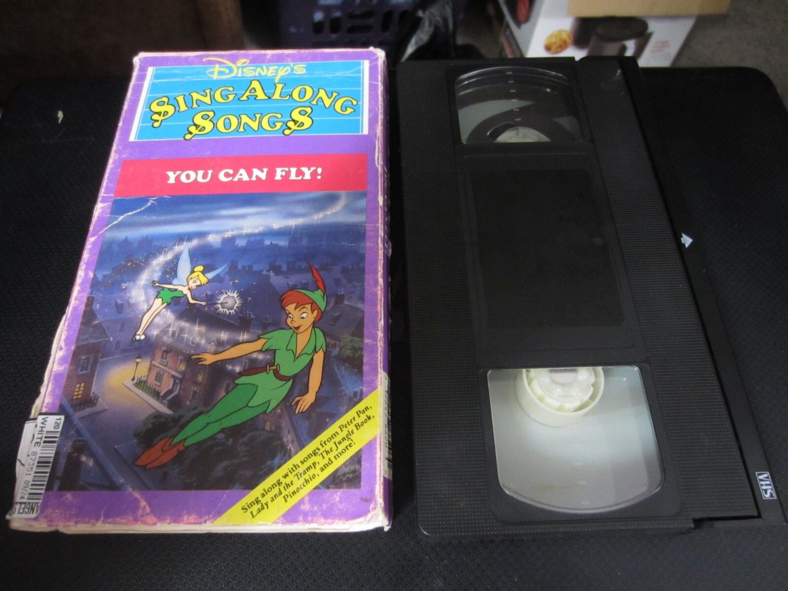 Disneys Sing Along Songs - Peter Pan: You Can Fly (VHS, 1993) on eBid ...